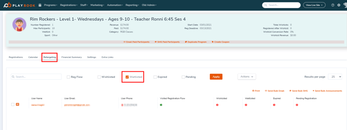 How To Manage Users On The Waitlist?